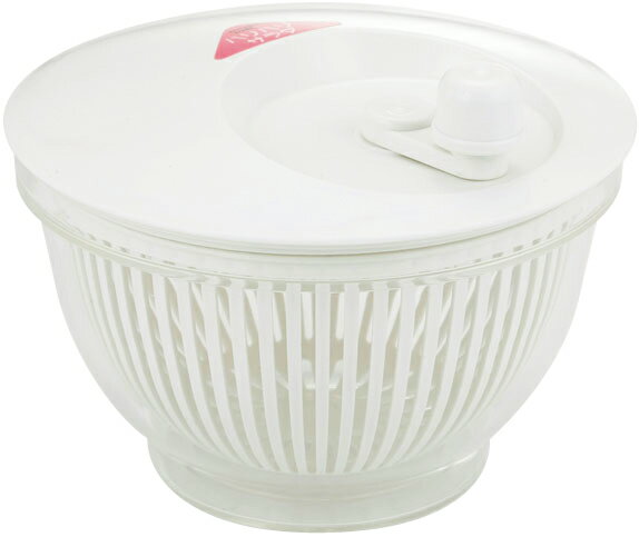 野菜水切り器　バリバリサラダ　スマートボウル 材質：本体/スチロール樹脂、フタ・中カゴ/ポリプロピレン 商品情報 品名：野菜水切り器　バリバリサラダ　スマートボウル サイズ（mm）：内径180×高さ150 容量(L) ：1.7L 耐熱温度 ...