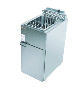 　新品・送料無料！ 押切電機　スタンド型　電気フライヤー(スイング式) OFS-400 製品仕様一覧表 ■型式 OFS-400 ■槽 1槽式 ■油量 13L ■外形寸法(mm) W380×D600×H800 ■電気容量3φ200V 4kW ...
