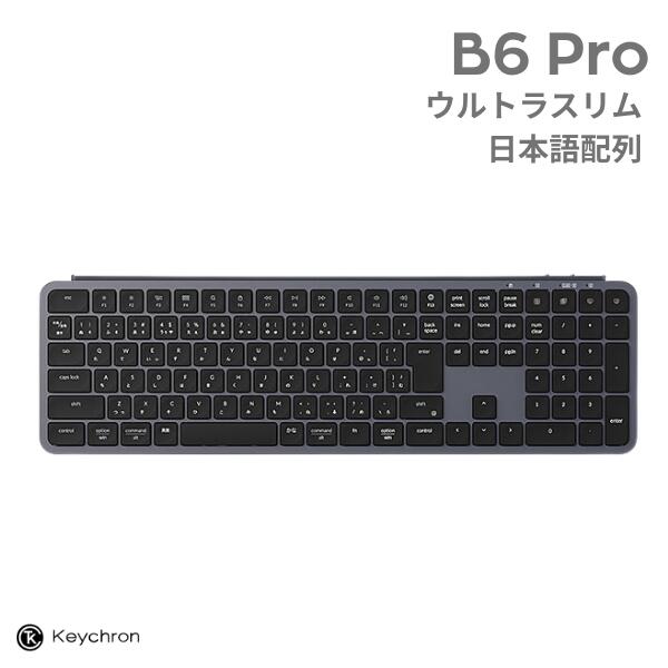ご注意ください一部の画像にUS配列の画像を使用しております。本製品はJIS配列ですのでご注意ください。※ カナありとカナなしがございます。ご購入の際はご注意ください。●気になる商品Keychron B6 Pro ウルトラスリム ワイヤレスキ...