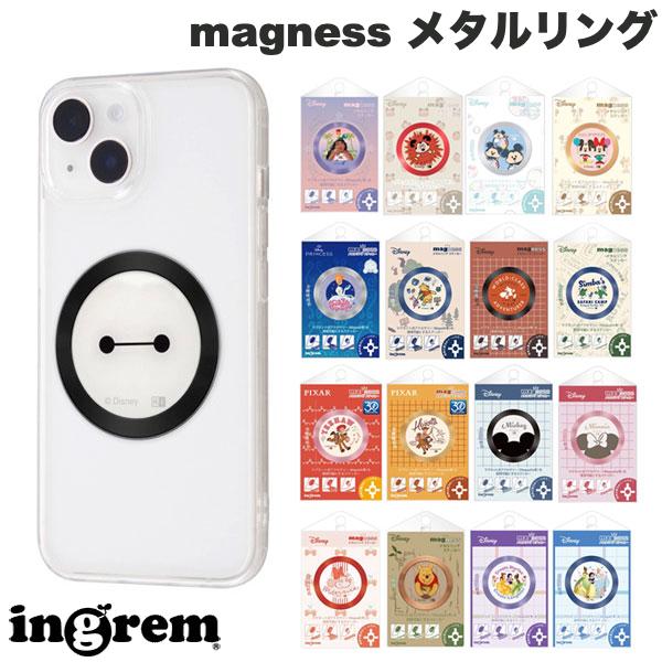 ●気になる商品■ ディズニーキャラクターのデザインが施されたリングステッカー。■ 貼り付けるだけでお使いのスマートフォンがマグネット式アクセサリー(MagSafe等)が使用可能になります。■ 簡単位置決めツール付き。(C) Disney[仕...