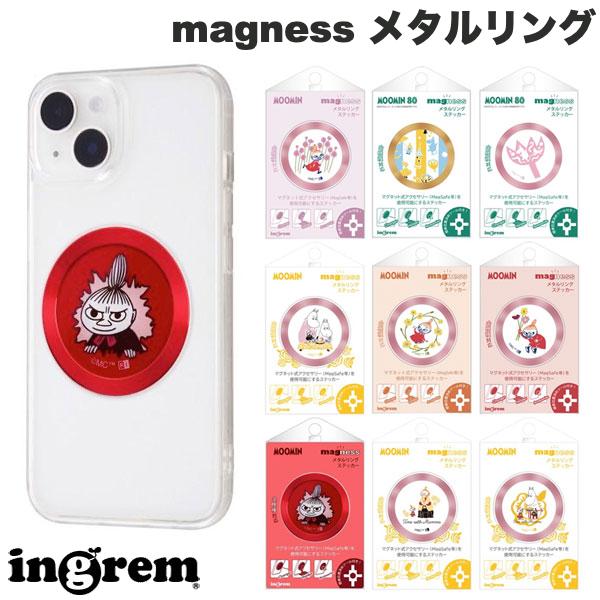 ●気になる商品■ 貼り付けるだけでお使いのスマートフォンをマグネット式アクセサリー(MagSafe等)対応にするリングステッカー。■ 簡単位置決めツール付き。(G]Moomin Characters TM[仕様情報]素材 : ポリカーボネー...
