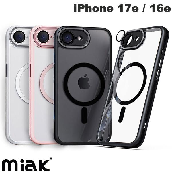 ●気になる商品miakの「レンズガード一体型MagSafe対応クリアケース」は、カメラレンズガード付きで、iPhoneをしっかり保護し、マグネット搭載でMagSafeアクセサリーに対応したクリアケースです。■ MagSafeアクセサリーに対...