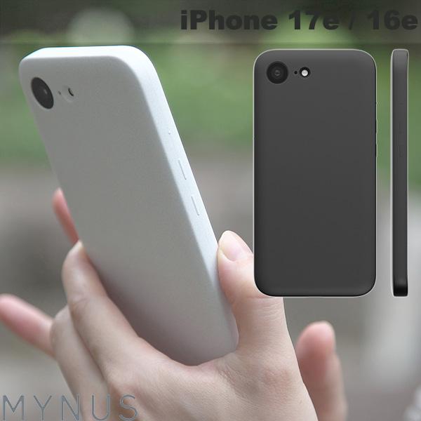 ミニマルデザイン x MagSafe、薄型軽量 16g「MYNUS iPhone 16e MAGCASE」徹底的に余計な要素を削ぎ落とす“引き算の美学”から生まれた、MagSafeアクセサリー対応のミニマルデザインケースです。リアカメラの段...