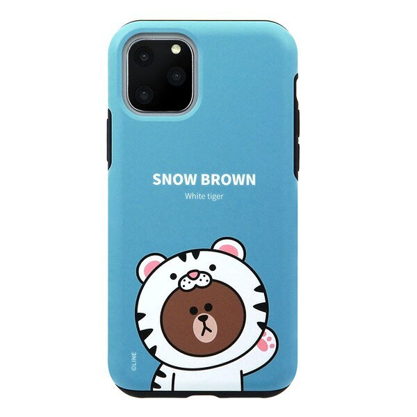 ●気になる商品LINE FRIENDS ケース「 ジャングルブラウン　デュアルガード」は、LINE FRIENDSの可愛いイラストのiPhoneケースです。TPUとポリカーボネートの二重構造背面ケースです。■ キュートなイラストキュートなL...