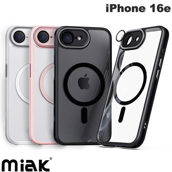 ●気になる商品miakの「レンズガード一体型MagSafe対応クリアケース」は、カメラレンズガード付きで、iPhoneをしっかり保護し、マグネット搭載でMagSafeアクセサリーに対応したクリアケースです。■ MagSafeアクセサリーに対...