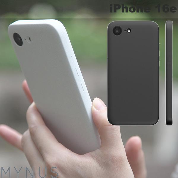 ミニマルデザイン x MagSafe、薄型軽量 16g「MYNUS iPhone 16e MAGCASE」徹底的に余計な要素を削ぎ落とす“引き算の美学”から生まれた、MagSafeアクセサリー対応のミニマルデザインケースです。リアカメラの段...