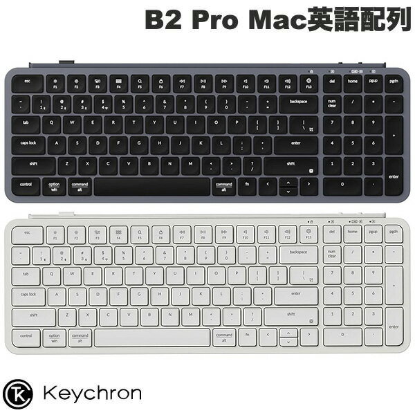 ●気になる商品Keychron B2 Pro は、96％レイアウトを採用した超薄型・軽量ワイヤレスキーボードです。2.4GHzワイヤレス、Bluetooth、有線接続に対応し、スマートフォン・タブレット・PC・Macなど、さまざまなデバイス...
