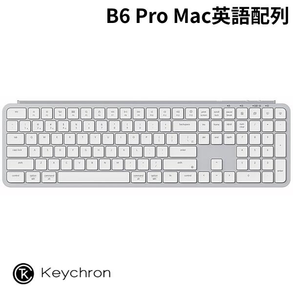 ●気になる商品Keychron B6 Pro ウルトラスリム ワイヤレスキーボードKeychron B6 Proは、シザースイッチを採用し、軽量、超薄型、フルサイズのワイヤレスキーボードで、1,200時間の長時間駆動を実現。2.4GHzワイ...