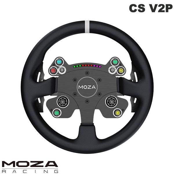 Moza CS V2P(ステアリングホイール)航空機グレードのアルミ合金フレームにより、耐久性と洗練された美しさを保証[仕様情報]グリップ : マイクロファイバーレザーフェイスプレート材質 : アルミニウム合金バックプレート材質 : アルミ...