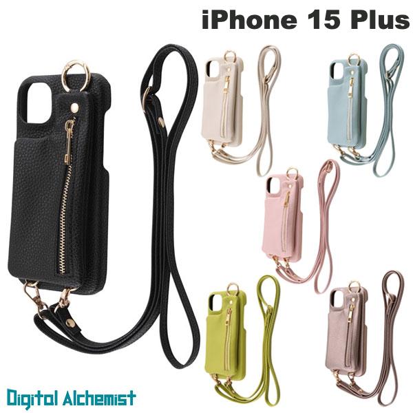 カードやリップなどが入る便利なポーチ付き!ポーチはスタンドとしても使用可能。ショルダーストラップは長さ調整が可能。 [仕様情報]素材 : 合成皮革(ポリウレタン)　　　ポリカーボネート　　　亜鉛合金[メーカー]デジタルアルキミスト Digi...