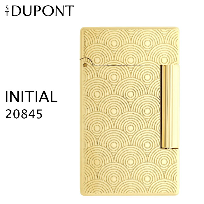 商品説明S.T.Dupont INITIAL エス・テー・デュポン イニシャル 20845 サークル イエローゴールド 世界中の愛煙家を魅了し続ける S.T.Dupont デュポンライター。 INITIAL（イニシャル）は、普段使いに最適、...