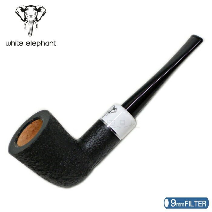 パイプ 喫煙具商品説明White Elephant PIPE Kenya SB13ホワイトエレファント ケニア 白象を象徴としたブランドイメージから「ケニア」と名付けられたシリーズ。 象牙をイメージさせるホワイトリングと大きいボウルが特徴的...