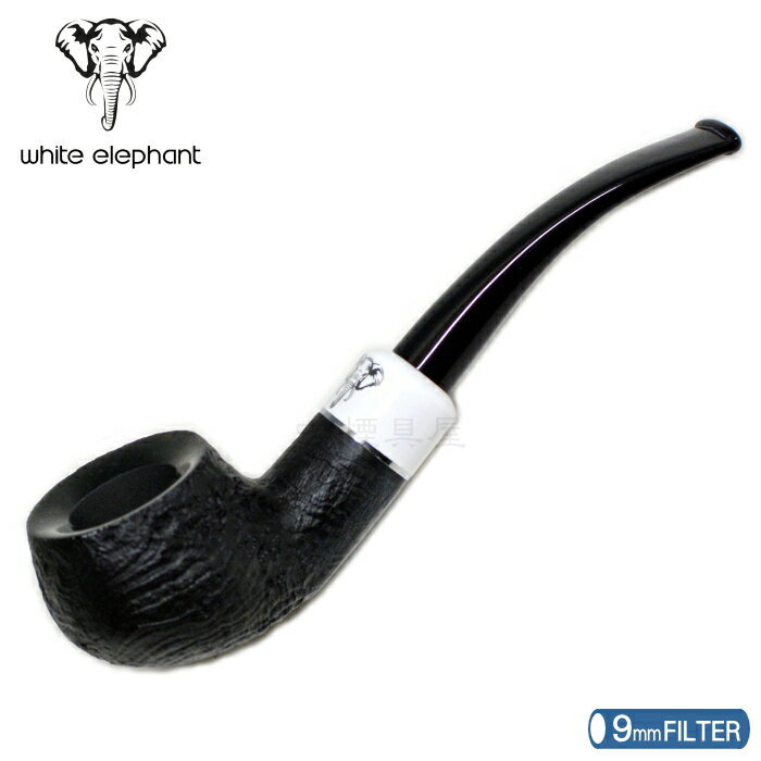 パイプ 喫煙具商品説明White Elephant PIPE Kenya SB15ホワイトエレファント ケニア 白象を象徴としたブランドイメージから「ケニア」と名付けられたシリーズ。 象牙をイメージさせるホワイトリングと大きいボウルが特徴的...