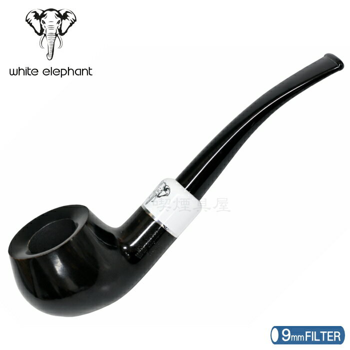 パイプ 喫煙具商品説明White Elephant PIPE Kenya GY15ホワイトエレファント ケニア 白象を象徴としたブランドイメージから「ケニア」と名付けられたシリーズ。 象牙をイメージさせるホワイトリングと大きいボウルが特徴的...