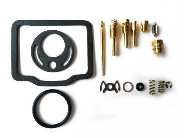 KIWAMI キャブレターリペアキット 高品質な日本製！ 新品 1台分2キットの価格です。 対応モデル： FOR ホンダ H-CB96/CB160 チャンバーガスケット ニードルバルブ ジェットニードル Eクリップ シートスプリング エアス...