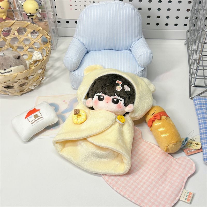 製品仕様: ◆素材: ポリエステル ◆本製品は服セットのみ、ぬいぐるみ本体や靴は含まれていませんのでご了承ください。THE MONSTERS Exciting Macaron ぬいぐるみ用服 LABUBU ラブブ マカロン洋服/ズボン/靴/...