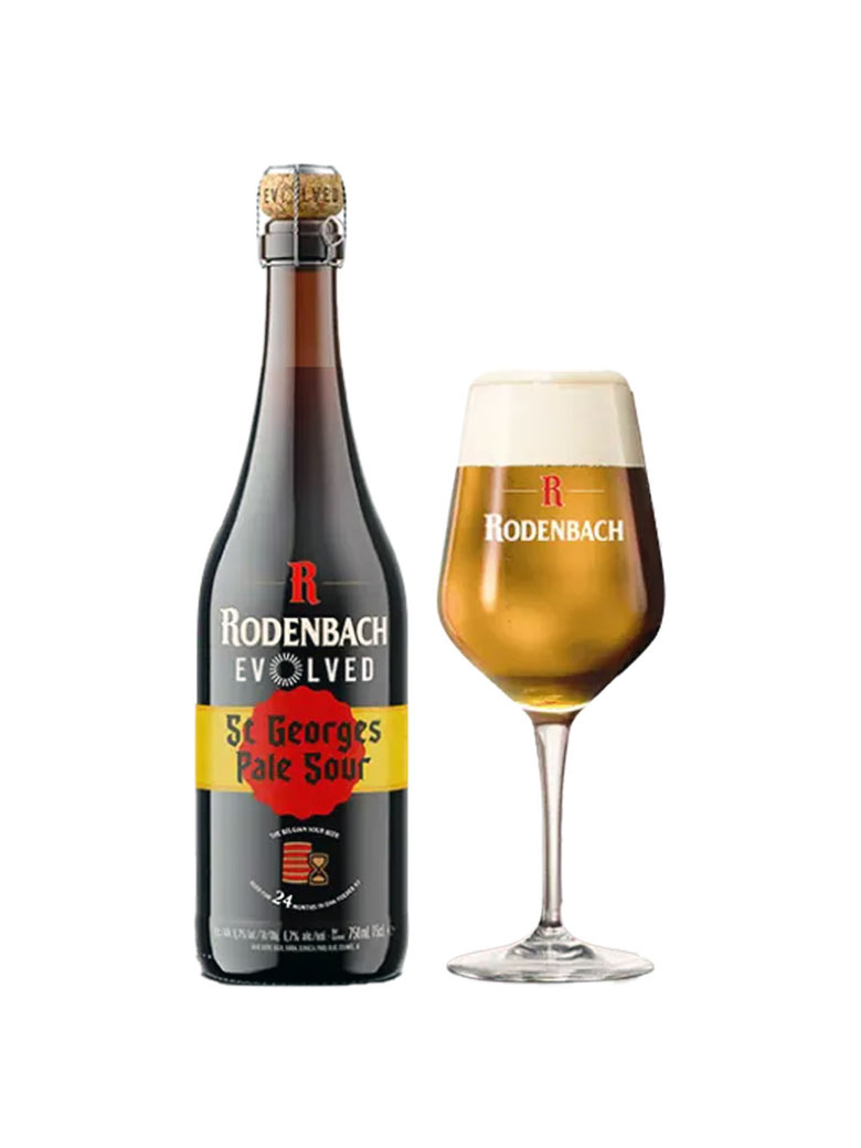 ベルギー ビール ローデンバッハ・エヴォルヴドセントジョージペールエール の解説 ローデンバッハが挑んだ、革新のサワーエール。 その名の通り「Evolved＝進化」を体現する、これまでにない一本です。 このビールは、小麦ビール・セゾン・ラン...