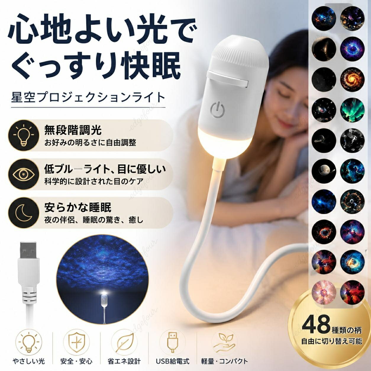 商品情報商品名2-in-1 ギャラクシープロジェクター注意事項注意事項：※海外製品の為、塗装不良、バリの残りやハマりづらいなどの可能性がありますのでご了承ください。ご理解ある方のみお願い致します。※小さい部品が含まれます。お子様が誤って飲み...