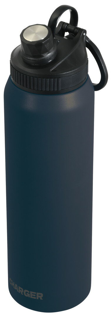 ■保冷専用 ■ふた栓とキャップが本体と一体なので紛失しない ■ハンドル付なので持ち運びしやすい ●サイズ：85×90×295mm ●重量：430g ●容量：1000ml ●材質：ステンレス鋼・ポリプロピレン・シリコーンゴム ●保冷効力：9℃...