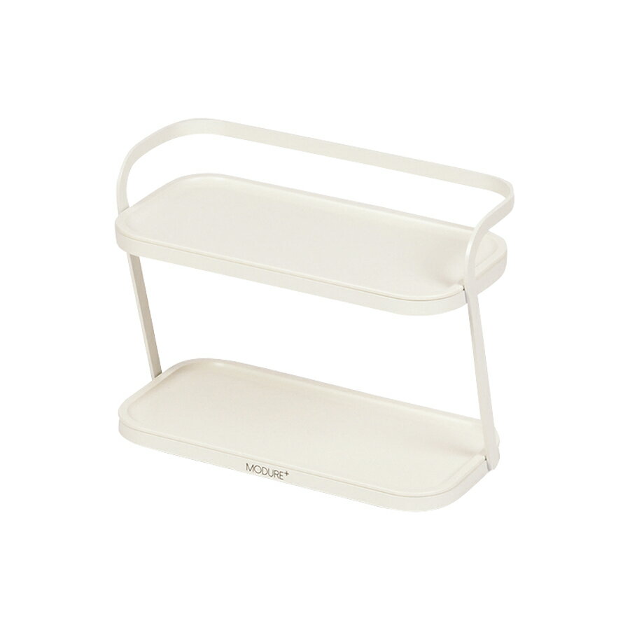 モデュールプラス用のラックです。モデュールプラスのストッカー・キャニスターがすっきり収納できるラックです。 サイズ：245mm×120mm×180mm