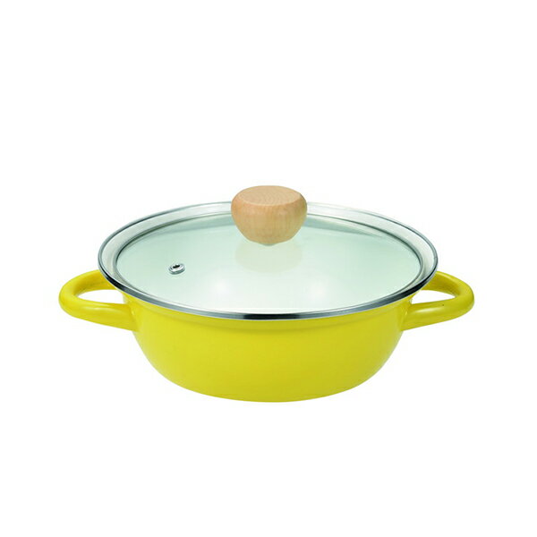 1〜2人前にぴったり！においがつきにくい。 ちょうどいいサイズのホーロー卓上鍋 幅26×奥行21×高さ11 （本体）表面加工/ほうろう　本体：ほうろう用鋼板（底の厚さ0.8mm）　取っ手：ほうろう用鋼板　本体枠部：ステンレス鋼　（ふた）品名...