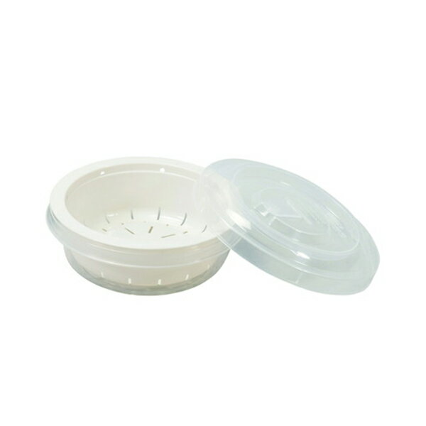 加熱時は内容器と外容器の空間に蒸気が通って水分を循環させ、ふっくら仕上げます。フタをしたまま電子レンジOK！蒸気を逃すエア弁付。 炊きたてを即冷凍。二重構造でふっくら美味しい。 幅13.5×奥行14.5×高さ5.5 ポリプロピレン 日本