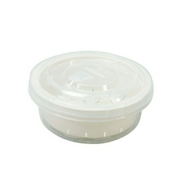 加熱時は内容器と外容器の空間に蒸気が通って水分を循環させ、ふっくら仕上げます。フタをしたまま電子レンジOK！蒸気を逃すエア弁付。 炊きたてを即冷凍。二重構造でふっくら美味しい。 幅14.5×奥行15.5×高さ6.5 ポリプロピレン 日本