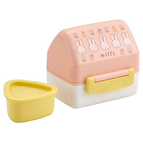 かわいいキャラクターのおうち型ランチボックス！ ご飯がくっつきにくい加工のおにぎり押し型付。 中皿には押し型で作ったおにぎりが3個入ります♪ ランチボックス下部の本体はおかず入れに使用出来ます！ フタとシールブタを外して電子レンジOK！ ■...