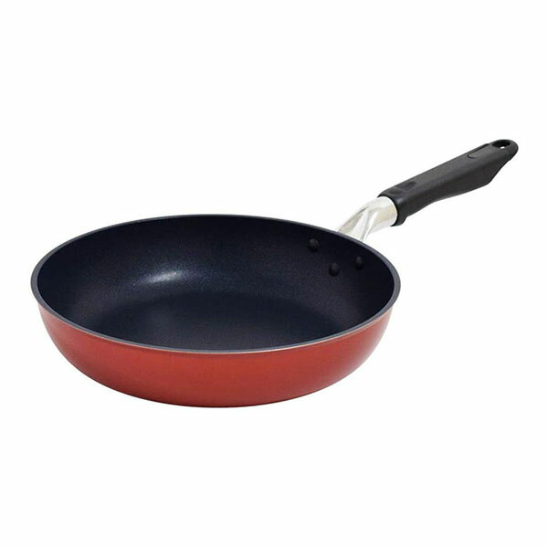 1 ガス火に最適、ムラなく加熱で美味しく調理●ガス火に最適、ムラなく加熱で美味しく調理。 ●軽くて丈夫な厚底アルミ鋳物製 ・側面は薄く、軽量化 ・厚底で熱を蓄える ・全面を均一に加熱 ・熱変形に強い 内面コーティングは信頼の2年保証 【保証...