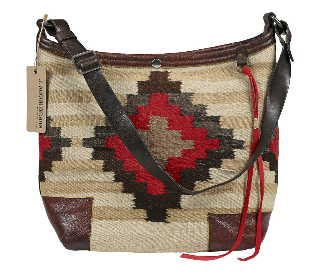 商品情報商品説明/素材J. Augur Design-Navajo Hobo (diamond design)-Notes:Each J. Augur bag is one of a kind—built with salvaged mat...