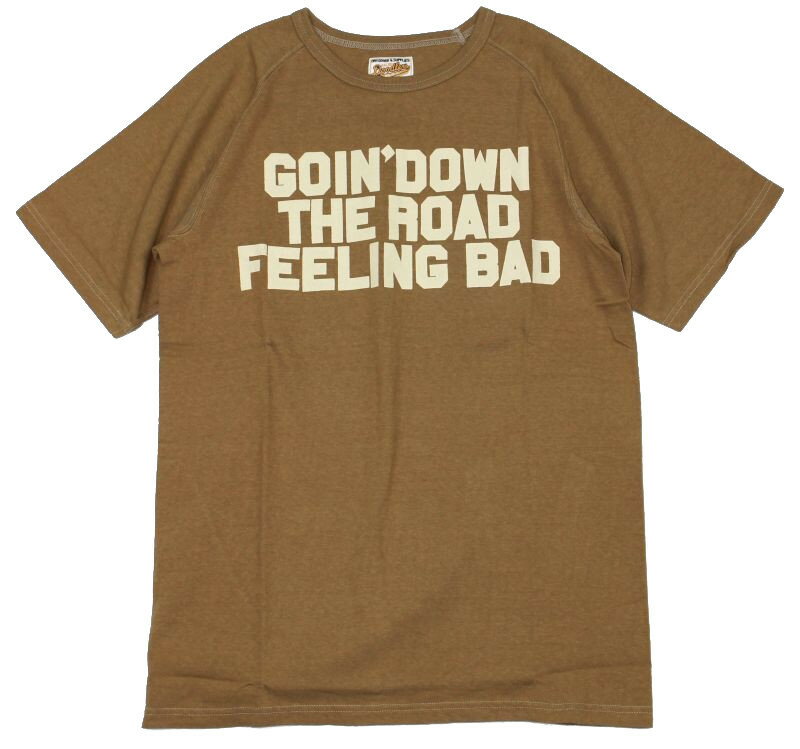 商品情報 商品説明/素材 ’BO’S GLAD RAGS -Beachcomber's Bleachers Tee "LONESOME ROAD BLUES"-・C16-02KHサイズ/寸法 S : 身幅45cm、着丈65cm M : 身幅...