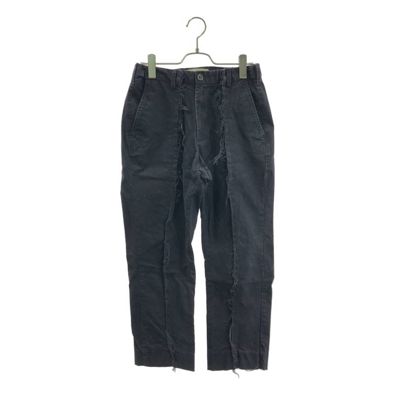 DIOGUARDI / ディオグァルディ | 2025AW | Re.Touched Trousers コットンチノ 再構築 トラウザー パンツ | S | ネイビー | メンズ商品詳細情報ブランドDIOGUARDI / ディオグァルディ商...