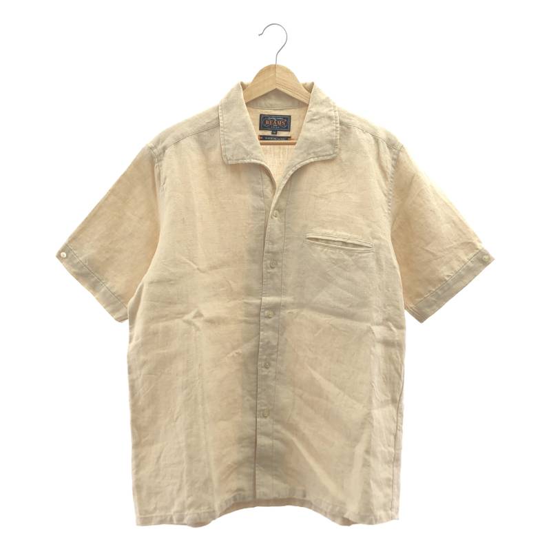 BEAMS PLUS / ビームスプラス | 2022SS | イタリアンカラー リネン シャツ | M | ベージュ | メンズ商品詳細情報ブランドBEAMS PLUS / ビームスプラス商品名イタリアンカラー リネン シャツシーズン20...