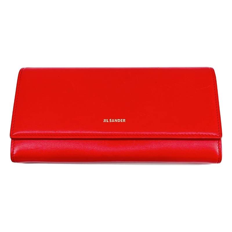 【美品】 JIL SANDER / ジルサンダー | CONTINENTAL WALLET / ロゴプリント ロングウォレット | レッド | レディース商品詳細情報ブランドJIL SANDER / ジルサンダー商品名CONTINENTAL...