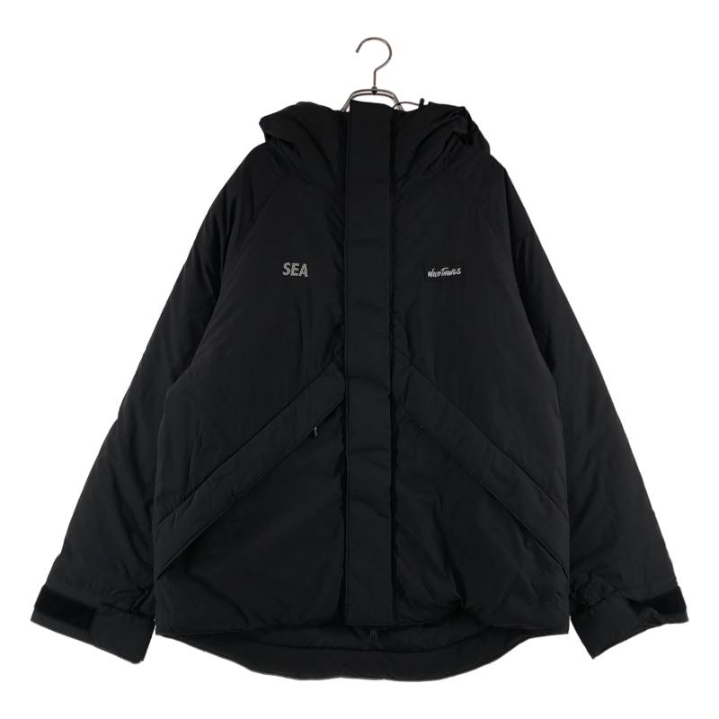 【美品】 WIND AND SEA / ウィンダンシ— | 2022AW | × WILDTHINGS / ワイルドシングス Denari jacket / デナリジャケット フーディ | L | ブラック | メンズ商品詳細情報ブランドW...