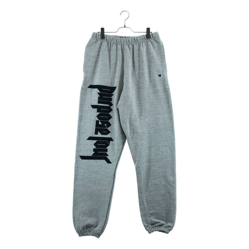【美品】 CHAMPION / チャンピオン | ×Justin Bieber / REVERSE WEAVE Purpose Tour スウェットパンツ | M | グレー | メンズ商品詳細情報ブランドCHAMPION / チャンピオン...