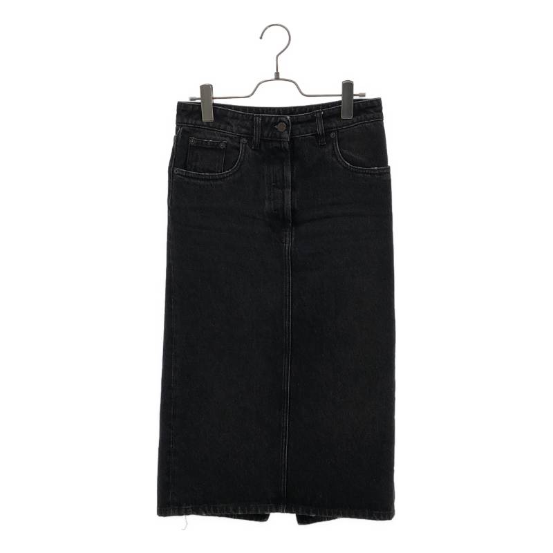 PRADA / プラダ | 2022SS | トライアングルロゴ / バックスリット デニムスカート GFD163 | 36 | ブラック | レディース商品詳細情報ブランドPRADA / プラダ商品名トライアングルロゴ / バックスリット...