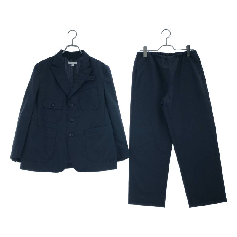 【美品】 Engineered Garments / エンジニアドガーメンツ | セットアップ / ピークドラペル ジャケット イージーパンツ | 1 | ネイビー | レディース商品詳細情報ブランドEngineered Garments ...