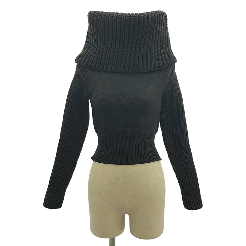 【美品】 ALAIA / アライア | リブ オフショルダーニット | 34 | ブラック | レディース商品詳細情報ブランドALAIA / アライア商品名リブ オフショルダーニット品番AA9S1882M711カラーブラック表記サイズ34平...