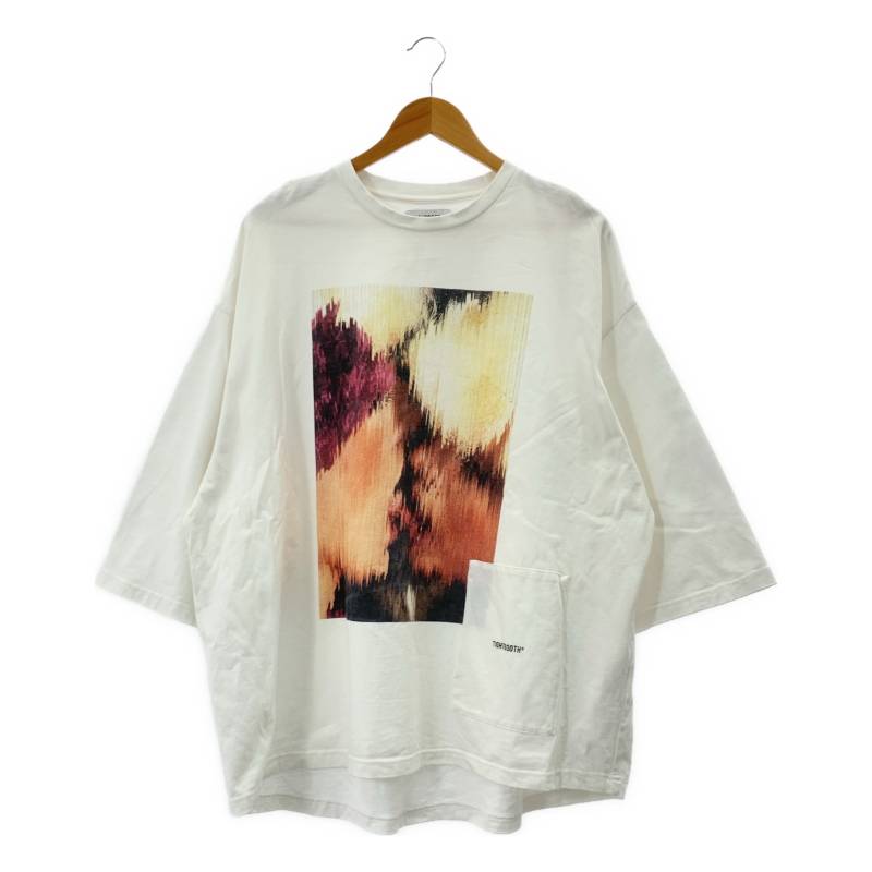 TIGHTBOOTH PRODUCTION / タイトブースプロダクション | オーバーシルエット プリント Tシャツ カットソー | XL | ホワイト | メンズ商品詳細情報ブランドTIGHTBOOTH PRODUCTION / タイト...