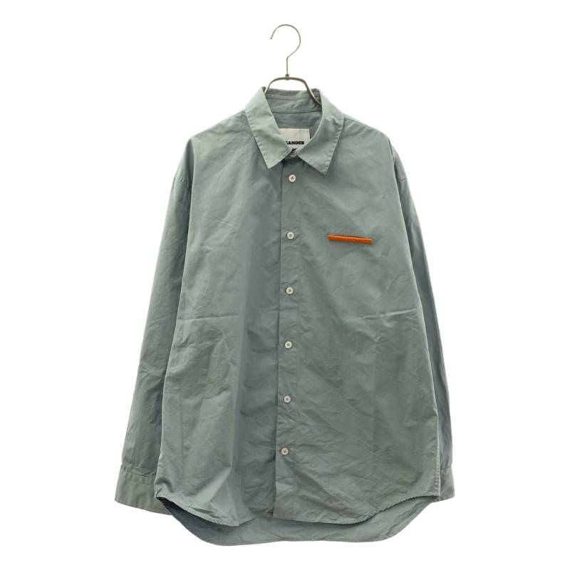 JIL SANDER / ジルサンダー | NEVER FADE AWAY プレートシャツ | 46 | グレー系 | メンズ商品詳細情報ブランドJIL SANDER / ジルサンダー商品名NEVER FADE AWAY プレートシャツ品番...