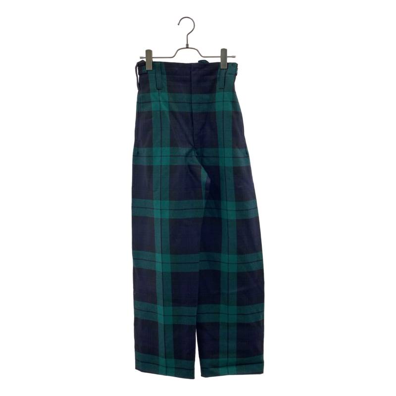 VINTAGE / ヴィンテージ古着 | Royal Regiment of Scotland Tartan Trews / スコットランド軍 タータンチェック セレモニーパンツ | 72 | グリーン/ネイビー | レディース商品詳細情報...