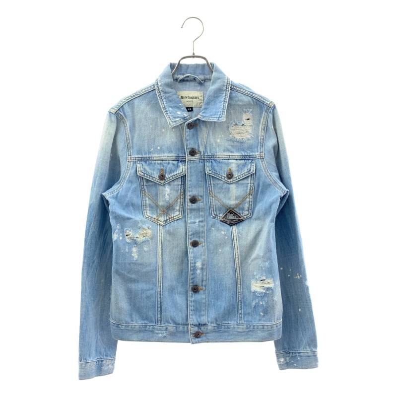ROY ROGER'S / ロイ ロジャース | ペンキ・ダメージ加工 デニムジャケット | 44 | インディゴ | メンズ商品詳細情報ブランドROY ROGER'S / ロイ ロジャース商品名ペンキ・ダメージ加工 デニムジャケットカラー...