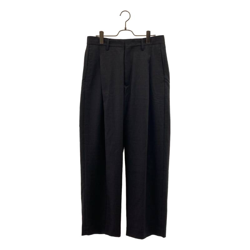 URU / ウル | WOOL GLEN CHECK 1 TUCK PANTS グレンチェック タック パンツ | 2 | グレー | メンズ商品詳細情報ブランドURU / ウル商品名WOOL GLEN CHECK 1 TUCK PANTS...