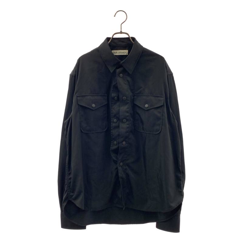 OUR LEGACY / アワーレガシー | Parade Tech Pocket Overshirt パレード シャツ | 48 | ブラック | メンズ商品詳細情報ブランドOUR LEGACY / アワーレガシー商品名Parade Te...
