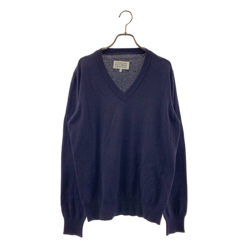 Maison Margiela / メゾンマルジェラ | エルボーパッチ Vネック ニット | M | ネイビー | メンズ商品詳細情報ブランドMaison Margiela / メゾンマルジェラ商品名エルボーパッチ Vネック ニット品番5...
