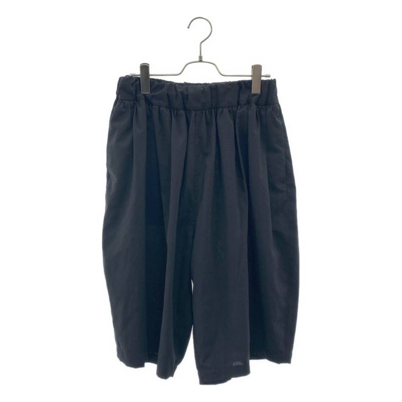 NO CONTROL AIR / ノーコントロールエア | リネン混 ギャザー ワイド ショートパンツ ユニセックス | S | ブラック | メンズ商品詳細情報ブランドNO CONTROL AIR / ノーコントロールエア商品名リネン混 ...