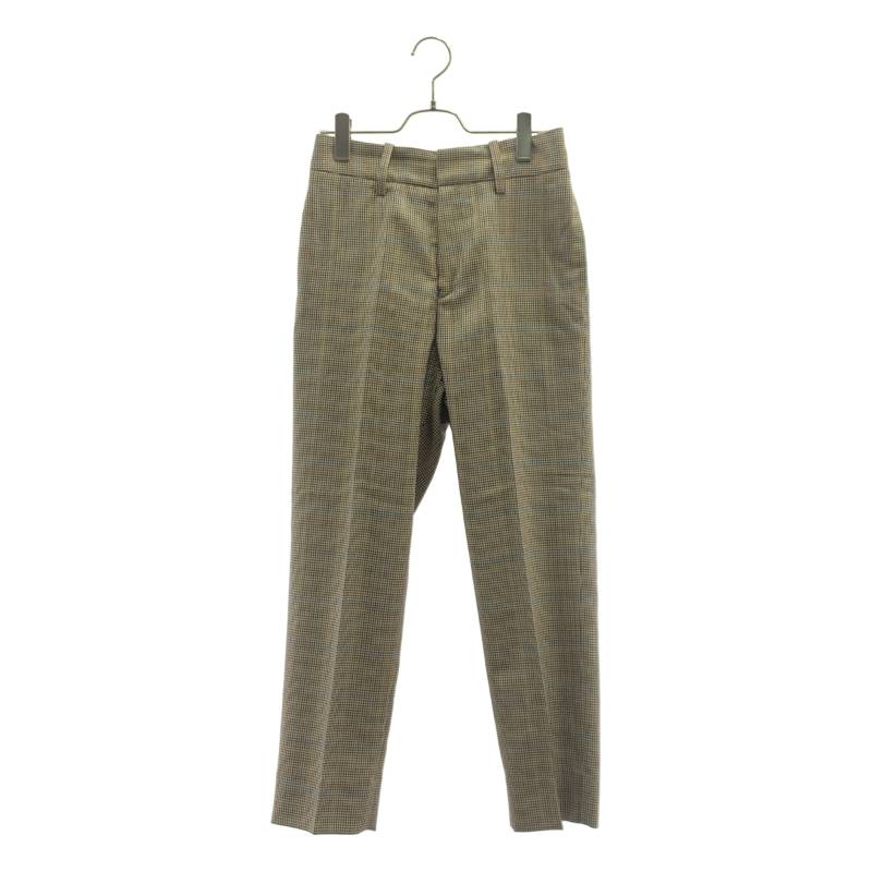 Deuxieme Classe / ドゥーズィエムクラス | 2024AW | Conventional 千鳥格子 スラックス パンツ | 34 | ブラウン | レディース商品詳細情報ブランドDeuxieme Classe / ドゥーズィ...