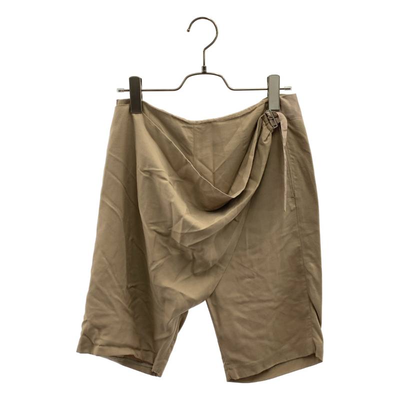 MM6 Maison Martin Margiela / エムエムシックスメゾンマルタンマルジェラ | 2012SS | レーヨン混 ドレープ ハーフパンツ | 36 | ブラウン系 | レディース商品詳細情報ブランドMM6 Maison ...