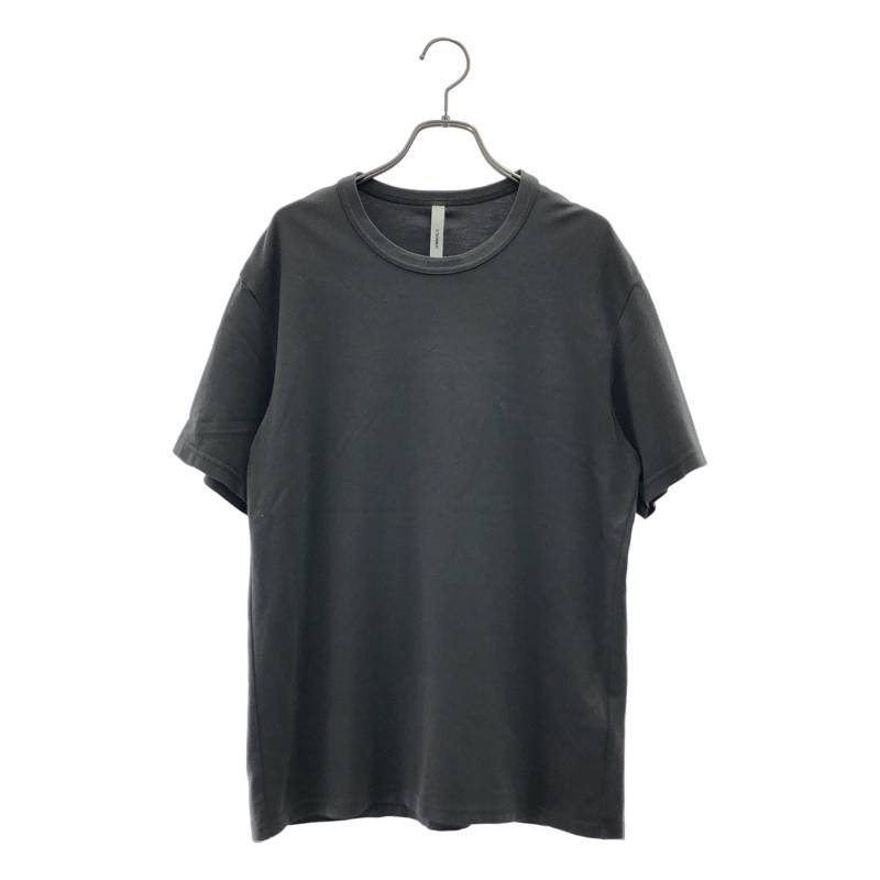 【美品】 ATTACHMENT / アタッチメント | 2021SS | COTTON DOUBLE FACE T-SHIRT / コットン ダブルフェイス Tシャツ | 1 | ダークグレー | メンズ商品詳細情報ブランドATTACHME...